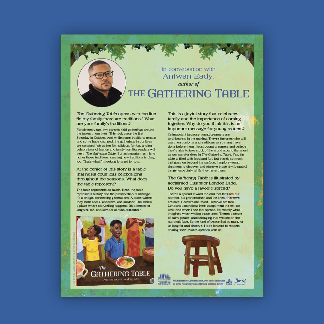 The Gathering Table - Random House Children's Books Teachers and Librarians