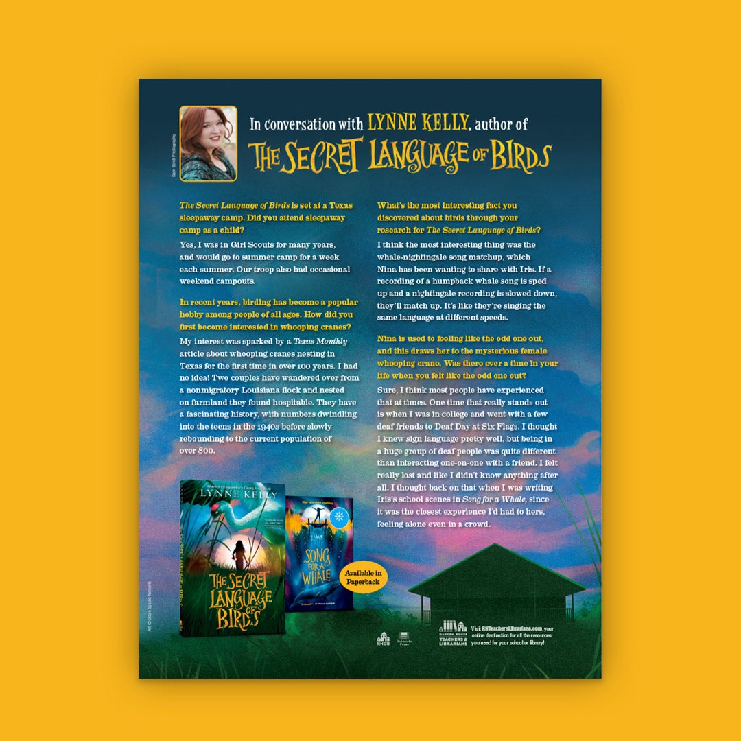 The Secret Language of Birds - Random House Children's Books Teachers ...